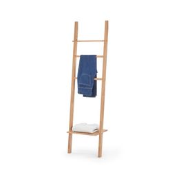 Tchibo - Leiterregal - 50x36x180cm - naturfarben - Holz / Rubberwood-Holz