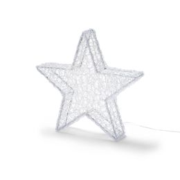 Tchibo - LED-Outdoor-Dekostern - silber