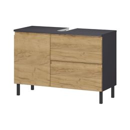 Tchibo - Waschbeckenunterschrank &raquo;Salinas&laquo; - 80x34x56cm - braun - Holz