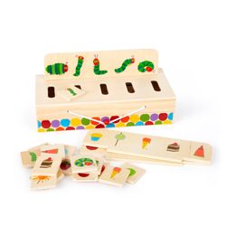 Small Foot Bildersortierbox &raquo;Raupe Nimmersatt&laquo; - mehrfarbig