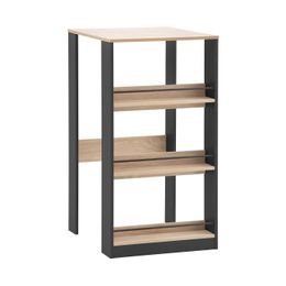 Tchibo - Stehtisch &raquo;Kolari&laquo; - 58x70x110,6cm - anthrazit - Holz / Metall
