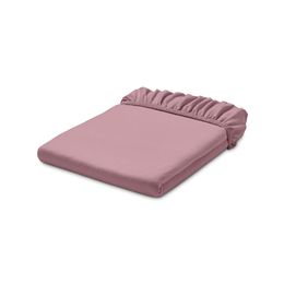 Tchibo - Jersey-Spannbettlaken - ros&eacute;