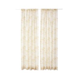 Tchibo - 2 Transparentgardinen - beige