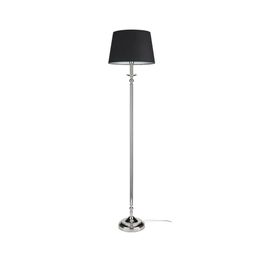 Tchibo - Stehleuchte mit Textilschirm - silber