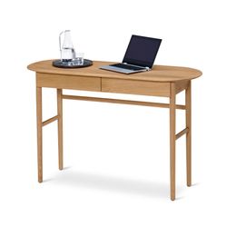 Tchibo - Sekret&auml;r mit Schubladen - 120x46x76cm - braun - Eichenholz