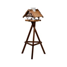Tchibo - Vogelhaus &raquo;Goldener Oktober&laquo; inkl. St&auml;nder - wei&szlig;