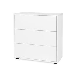 Tchibo - Regalmodul &raquo;Flemming&laquo; - 75x37,5x75cm - wei&szlig; - Holz / Kunststoff