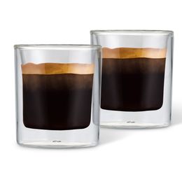 Tchibo - 2 Doppelwandige Espresso Gl&auml;ser - transparent