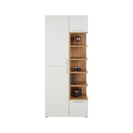Tchibo - Vitrine &raquo;Nonza&laquo; - 81x40x195cm - braun - Holz / Metall
