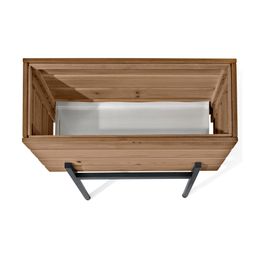 Tchibo - Pflanzkasten &raquo;Elin&laquo; - 60x30x50cm - schwarz -