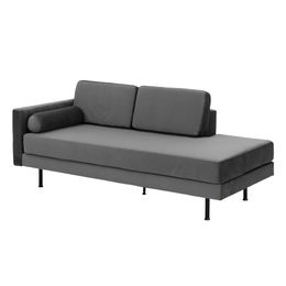 Tchibo - R&eacute;camiere &raquo;Ivo&laquo; - 190x87x81cm - anthrazit - Holz / Polyester / Metall