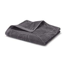 Tchibo - Jacquard-Badetuch - anthrazit