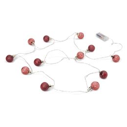 Tchibo - LED-Kugel-Lichterkette - rot