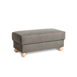 Tchibo - Aufklappbare Hockerbank &raquo;Harvard&laquo; mit Stauraum - 110x51x44cm - braun - Polyester / Holz / Buchenholz