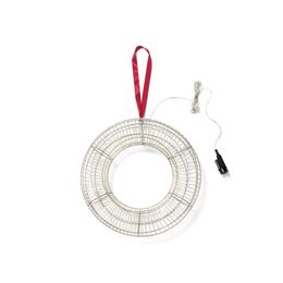 Tchibo - 3D-LED-Kranz - silber