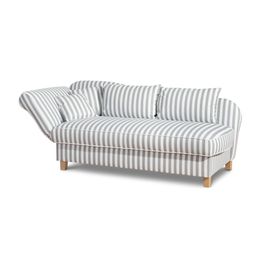Tchibo - Recamiere &raquo;Saturn&laquo; mit Stauraum - 200x88x82cm - hellgrau -