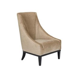 Tchibo - Sessel &raquo;Lis&laquo; - 67x78x96cm - schwarz - Polyester / Holz / Buchenholz