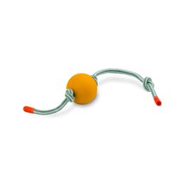 Tchibo - Hundeball mit Seil - orange