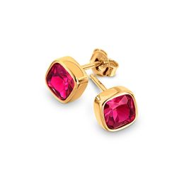 Tchibo - 925 Silber Ohrstecker &raquo;Fuchsia&laquo; - pink