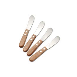 Tchibo - 4 Buttermesser - silber