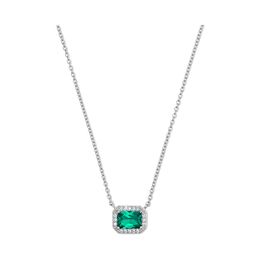 Tchibo - 925 Silber Kette &raquo;Royal Green&laquo; - silber