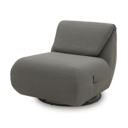 Domo Drehsessel &raquo;Kolding&laquo; - 68x88x67cm - anthrazit - Kunststoff / Glas / Metall