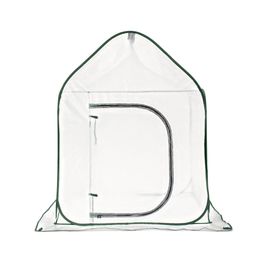 Tchibo - Gro&szlig;es Pop-up-Pflanzenschutz-Zelt - 100x100x160cm - dunkelgr&uuml;n - Polyethylen / Fiberglas / Polyester