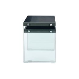 Kayoom Beistelltisch-2er-Set &raquo;Elementary 125&laquo; - 32x46x43cm - schwarz -