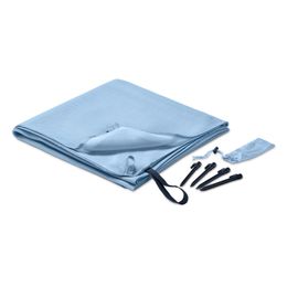 Tchibo - Sandfreie Stranddecke - hellblau