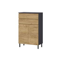 Tchibo - Kommode &raquo;Salinas&laquo; - 60x34x97cm - braun - Holz