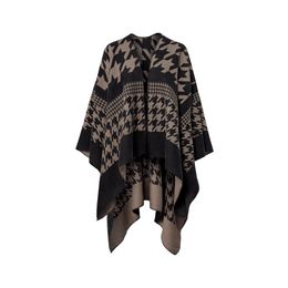 Tchibo - Poncho - schwarz