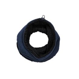 Tchibo - Strickfleece-Schlauchschal - dunkelblau