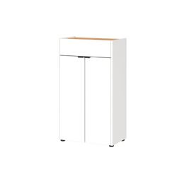 Tchibo - Kommode &raquo;Aalborg&laquo; - 56x34x98cm - schwarz - Holz