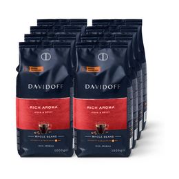 Tchibo - Davidoff Caf&eacute; Rich Aroma - 8 x 1 kg Ganze Bohne - Intensit&auml;t: 10/12