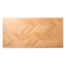 Tchibo - Esstisch mit Fischgr&auml;tmuster - 200x100x75cm - braun -