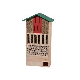 Dobar-XXL-Insektenhotel-Wand mit Igelhaus - gr&uuml;n