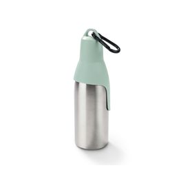Tchibo - Hunde-Trinkflasche mit integrierter Trinkschale - silber