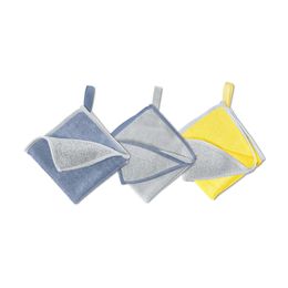 Tchibo - 3 Universalreinigungst&uuml;cher - blau
