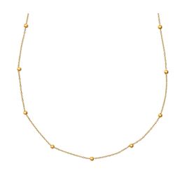 Tchibo - 375 Gold Kette Kugeln - gold