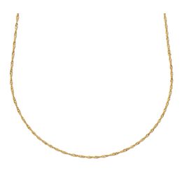 Tchibo - 585 Gold Kette Singapur - gold