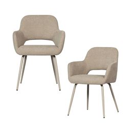 Tchibo - Woood St&uuml;hle &raquo;Jenny&laquo; - 58x58x80cm - Polyester