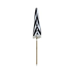 Leco Strand-Sonnenschirm - 125x11x11cm - schwarz -