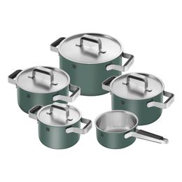 Zwilling Pure Edelstahl-Kochgeschirr-Set - silber