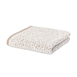 Tchibo - Premium-Jacquard-Badetuch im Leo-Dessin - beige