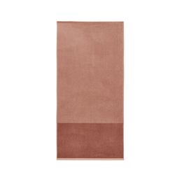 Tchibo - Hochwertiges Jacquard Badetuch - rostrot