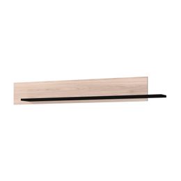 Tchibo - Wandboard &raquo;Cantoria&laquo; - 180x20x25cm - schwarz - Holz