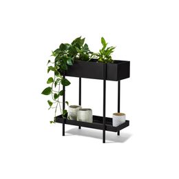 Tchibo - Plantbox &raquo;Skede&laquo; - 60x29,5x64,5cm - schwarz - Stahl