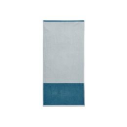 Tchibo - 2 hochwertige Jacquard-Handt&uuml;cher - blau