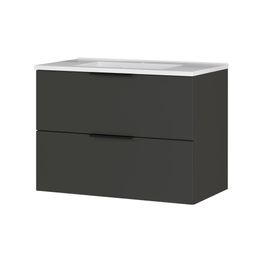Dalvik Waschtisch-Unterschrank - 81x47x61cm - grau -