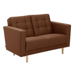 Tchibo - 2-Sitzer-Sofa &raquo;Janny&laquo; - 128x83x81cm - rostrot -